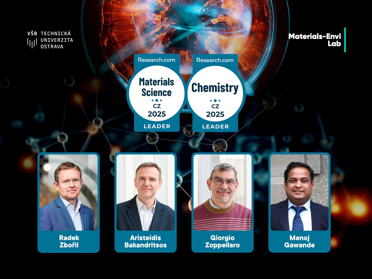 MEL Scientists Recognized in the Research.com Ranking - VŠB – Materials ...